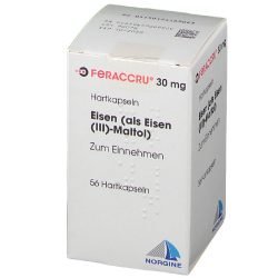 Buy Feraccru (Ferric Maltol 30 MG) Capsules Online | 9310090915