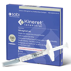 Kineret (Anakinra 100 mg injection) price in india | 9310090915