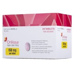 Buy Orilissa 150 mg/200 mg Online at Lowest Price in India.